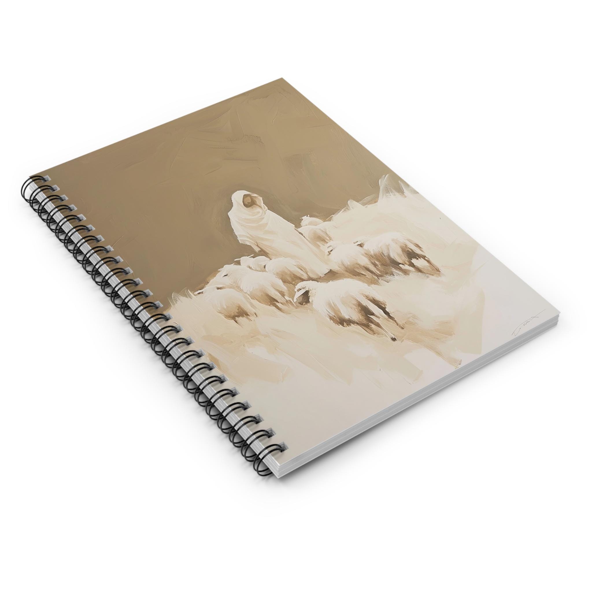 Jesus Leads the 99 Notebook, Spiral Notebook - Ruled Line, Bible Fringe ...