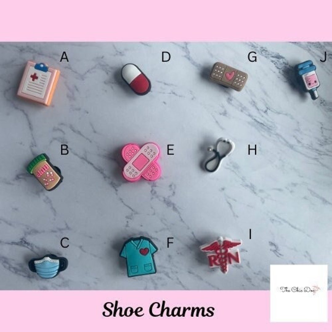 Medical Charms for Shoe Charms for Nurses Shoe Charms for Doctors ...