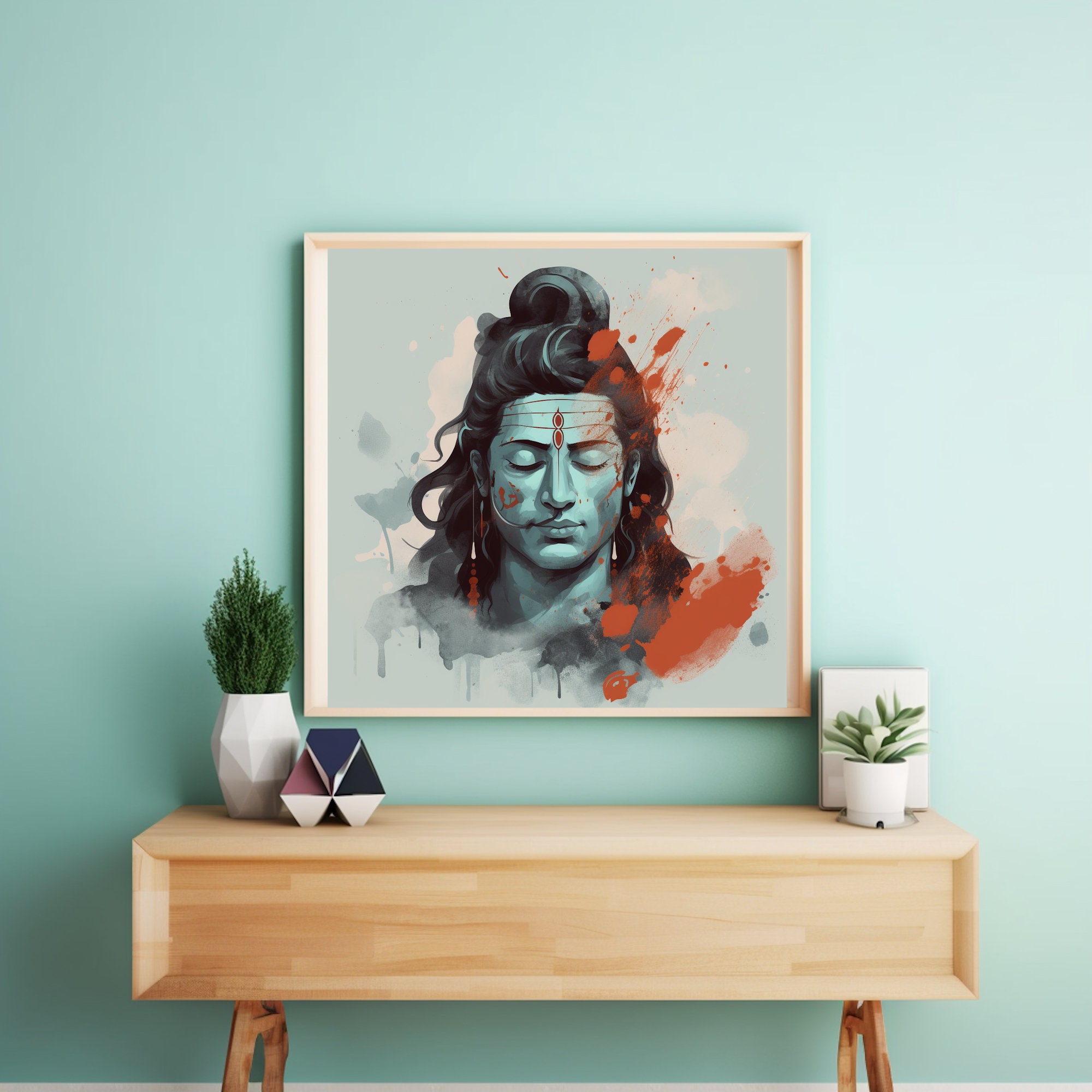 Lord Shiva Digital Poster - Lord Shiva, Shivji, Mahadeva, Creator and ...