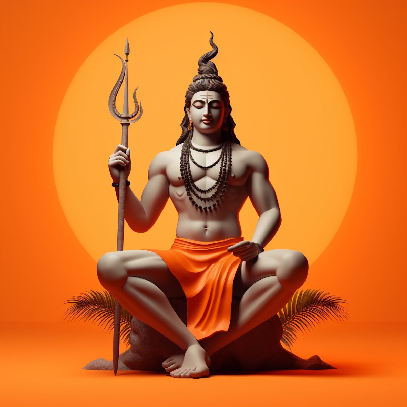 Lord Shiva Digital Poster - Lord Shiva, Shivji, Mahadeva, Creator and ...