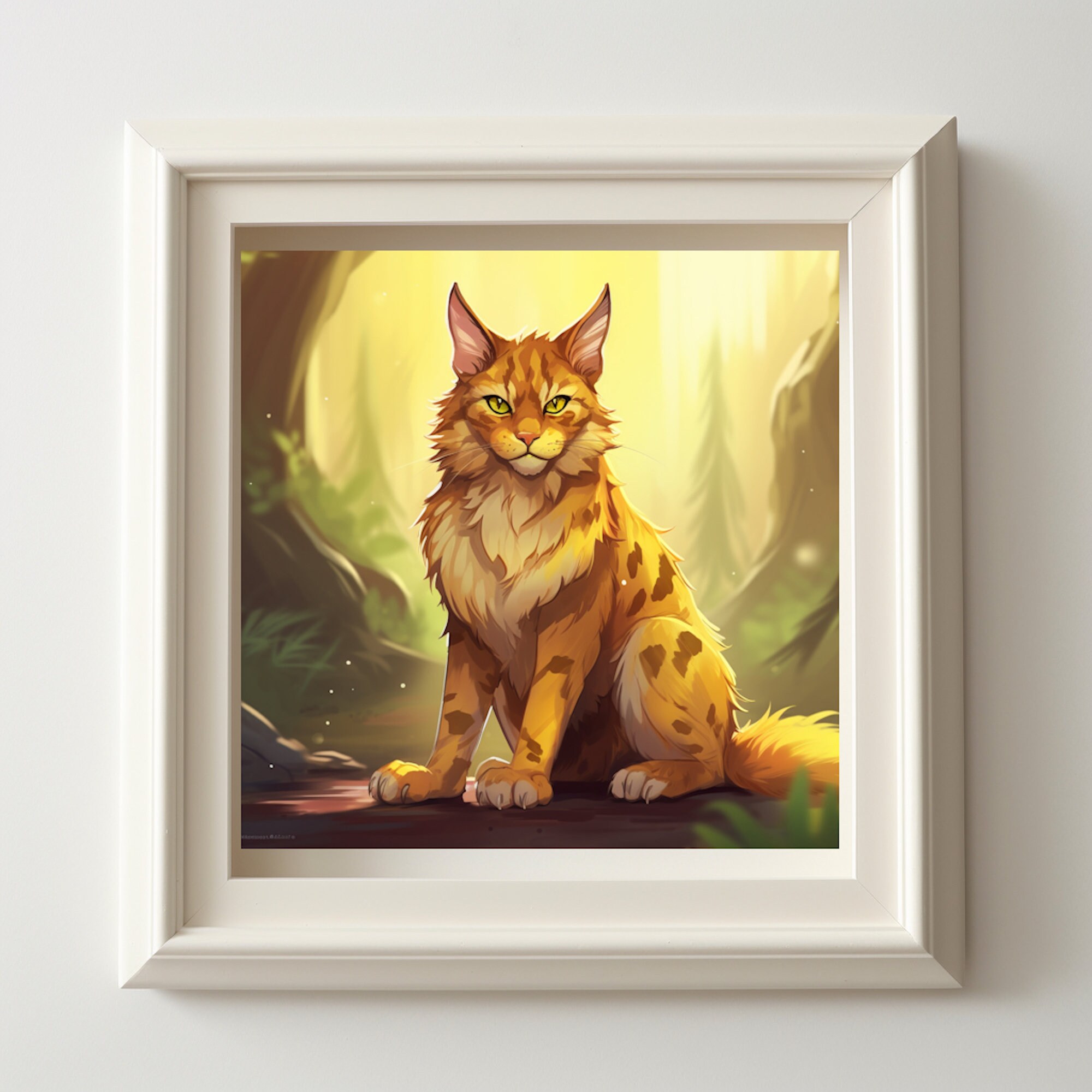 War Cat Prints - Leopard Star - Digital Download - Etsy