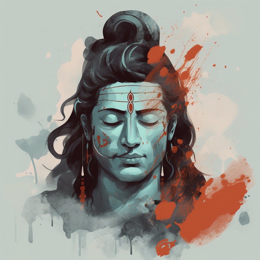 Lord Shiva Digital Poster - Lord Shiva, Shivji, Mahadeva, Creator and ...