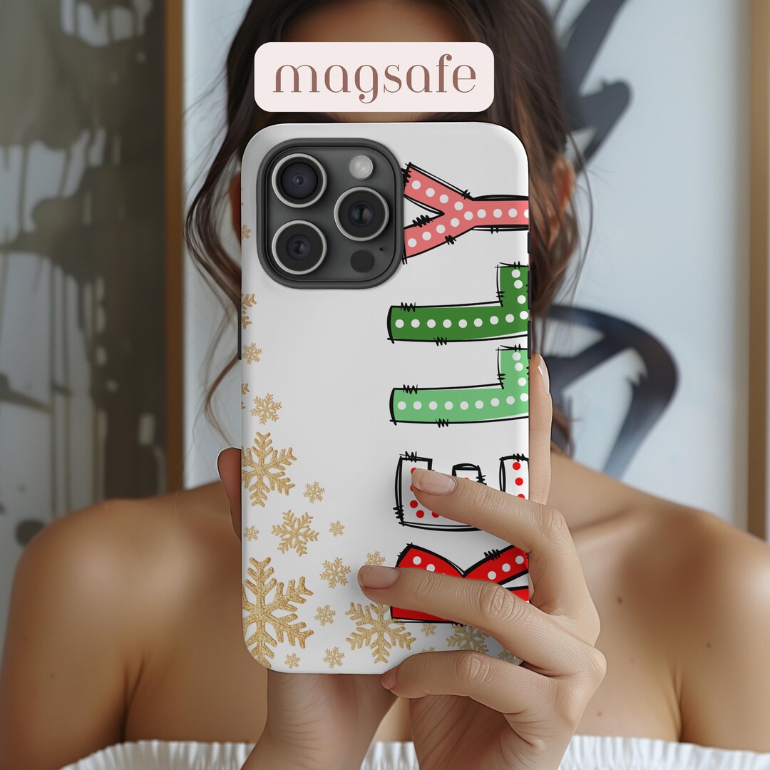 Personalized Christmas Magnetic Tough Case for Iphone, Custom Xmas ...