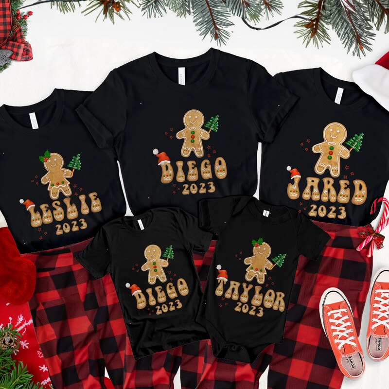 Initial Christmas Shirts - Etsy