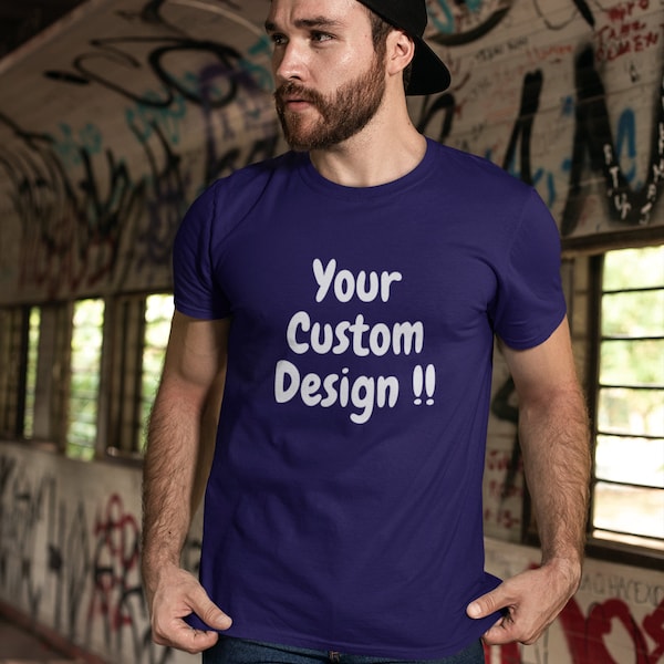 Custom Tshirt - Etsy