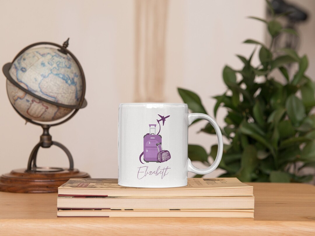 Custom Flight Attendant Mug, Personalized Flight Attendant Mug, Custom ...