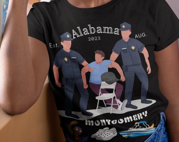 Alabama Riverfront Dock Brawl, Chair Fight, Montgomery Slama - Etsy