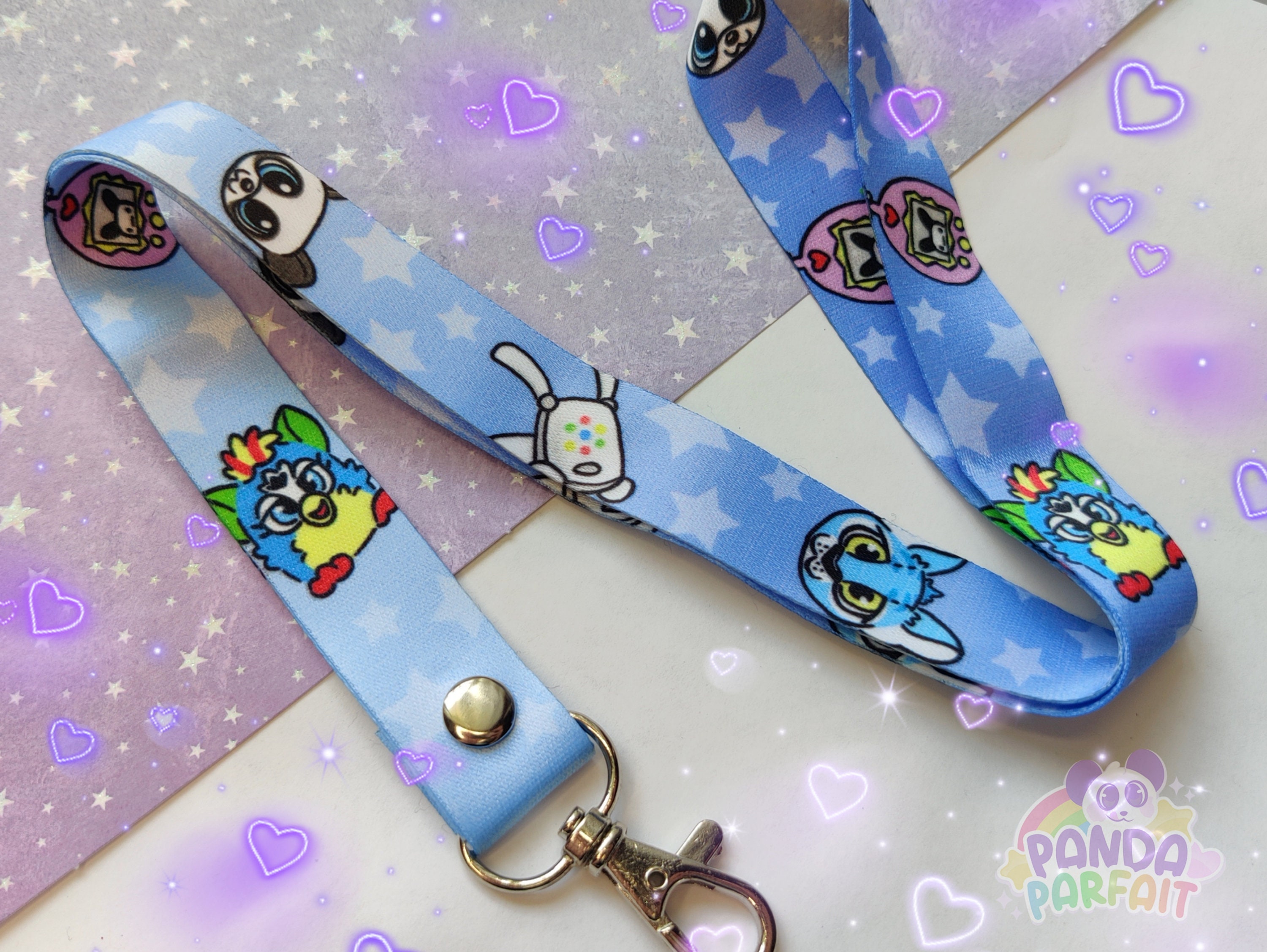 Nostalgic Lanyards - Sparkledog & Y2K Nostalgic Toy Themed Lanyard for ...