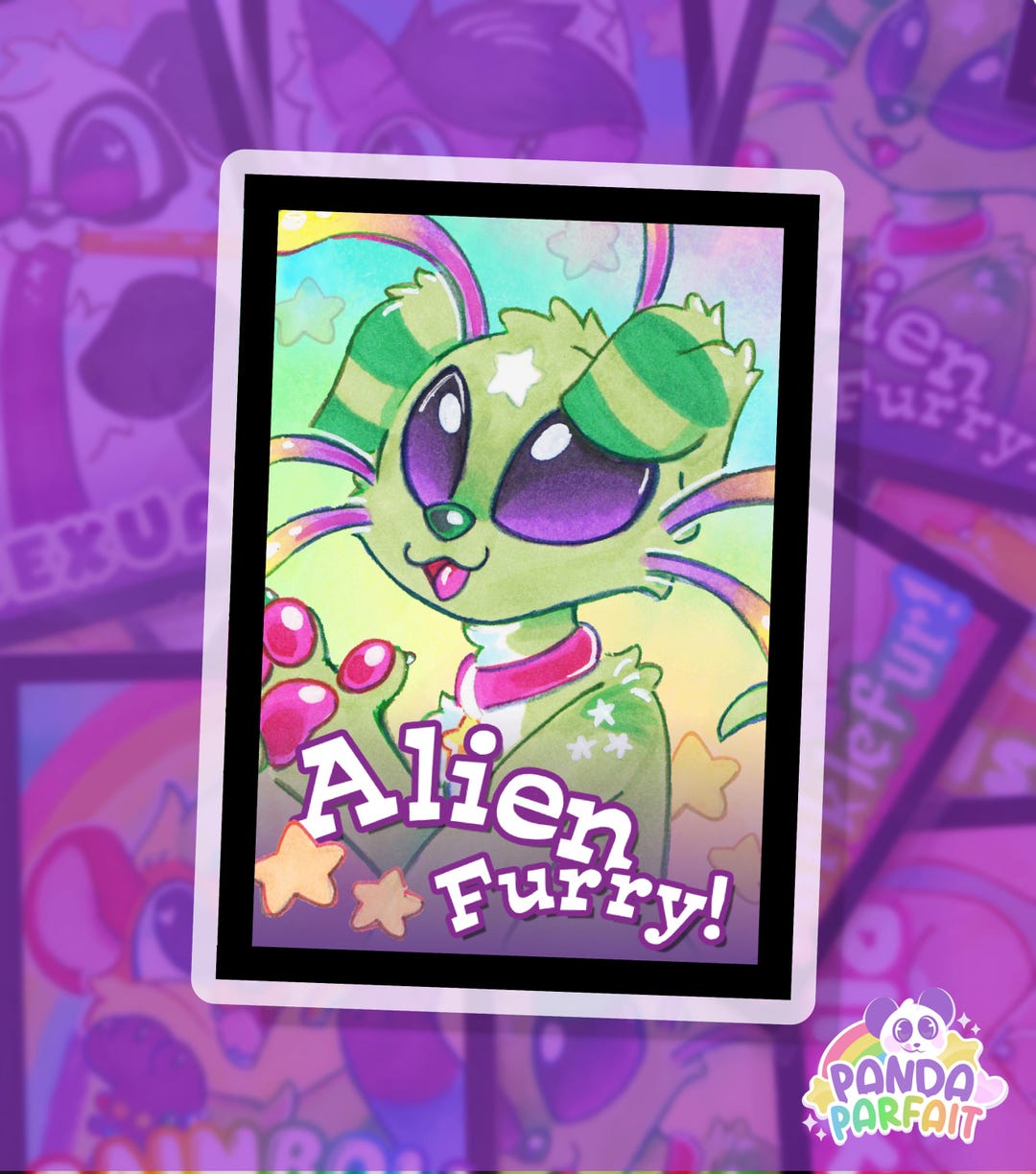 Species Tag Badges - Alien Furry | Convention Badge for Furries ...