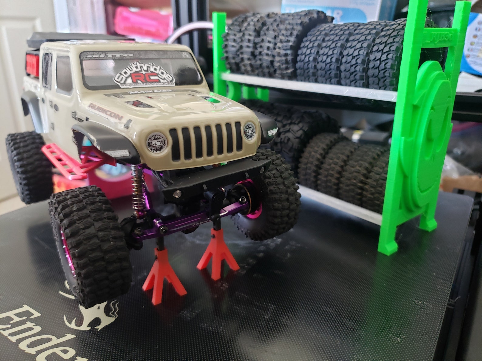 24 Scale Tire Rack 1:24 Trx4m Scx24 18th Scale - Etsy