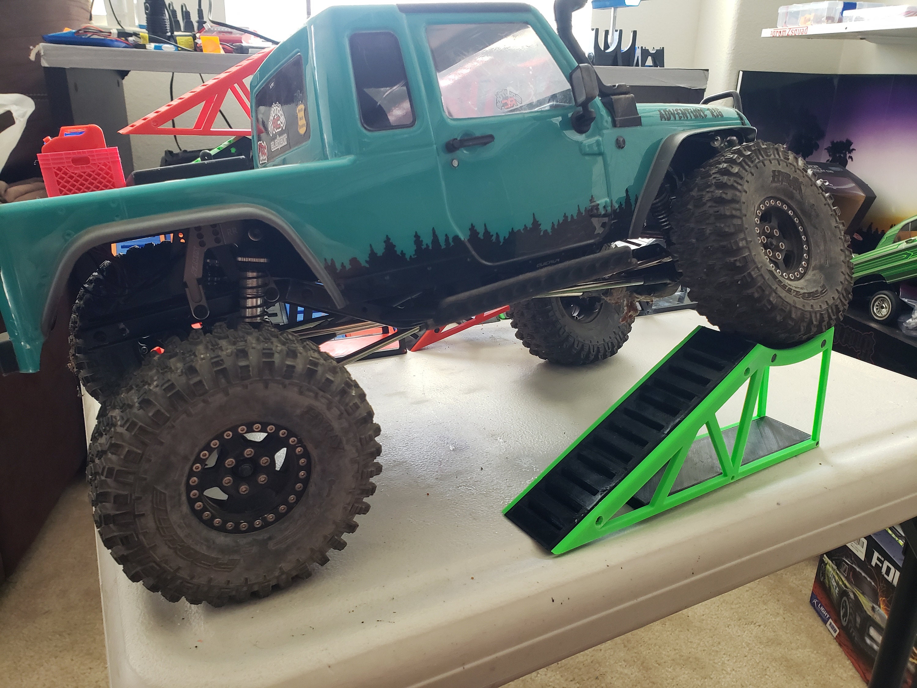 10th Scale Rc Crawler Flex Ramp - Etsy