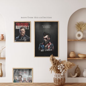 President George Washington Poster US Presidents Wall Decor American ...