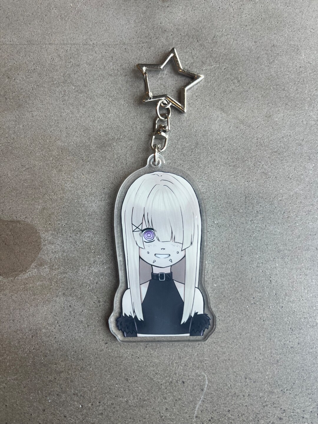 Chibi Jamie Visual Kei Oc Acrylic Keychain - Etsy