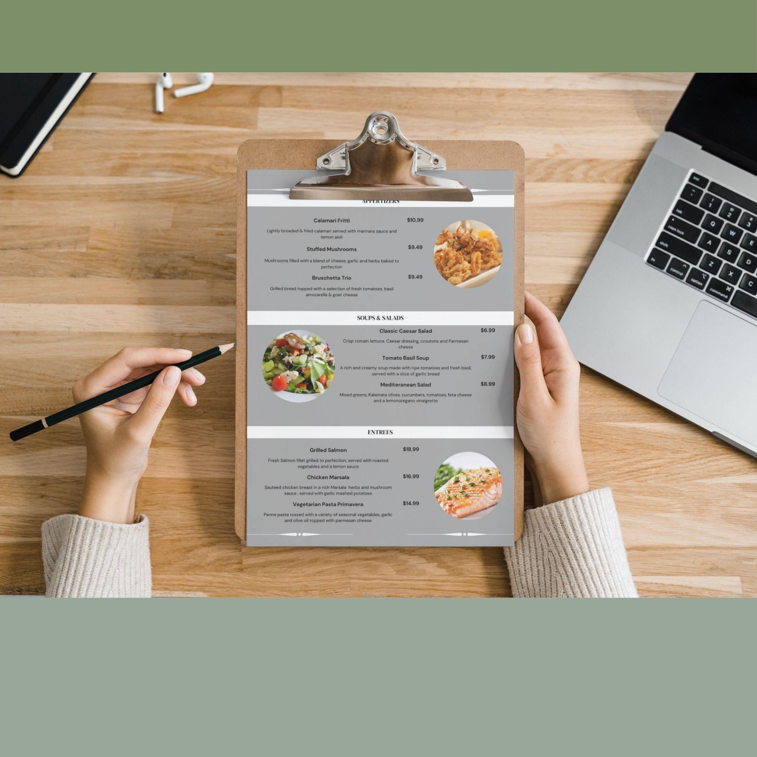 Restaurant Price List, Restaurant Menu, Menu Template, Editable Price ...