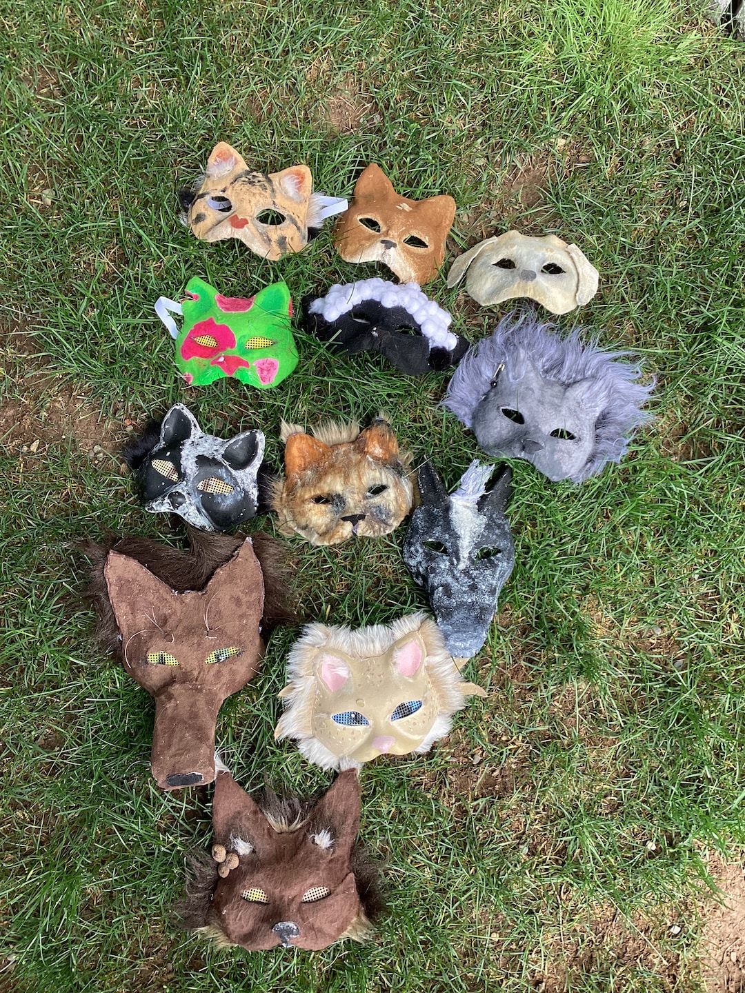 Therian Feline Mask Commissions! - Etsy