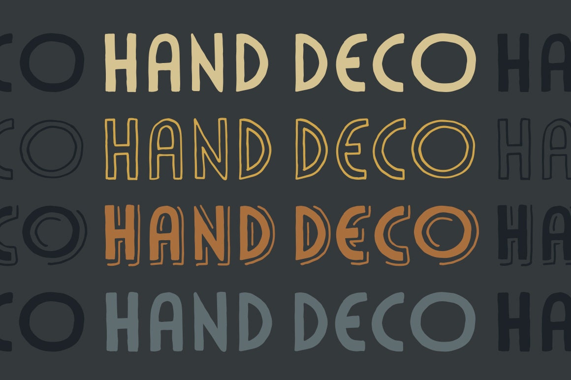 Art Deco Font Free Download