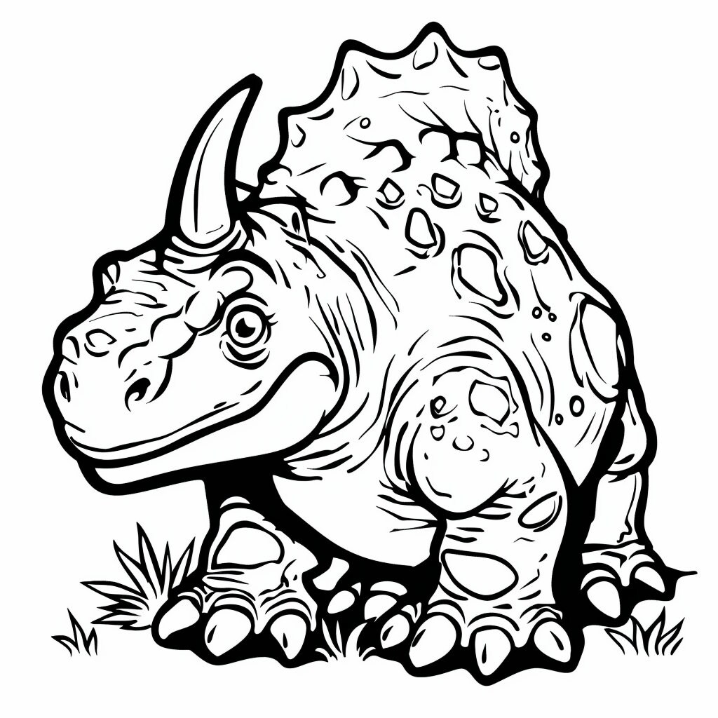 Set of 20 Dinosaur Coloring Pages for Kids | Printable Dino Activity ...