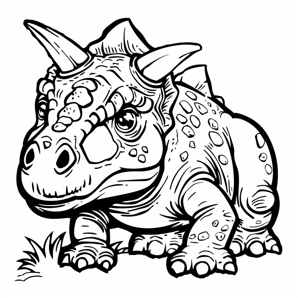 Set of 20 Dinosaur Coloring Pages for Kids | Printable Dino Activity ...