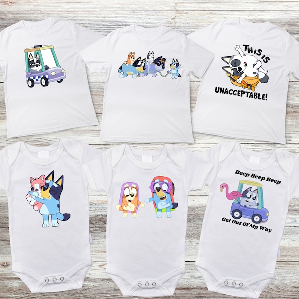 Bingo Bluey Baby Clothes - Etsy