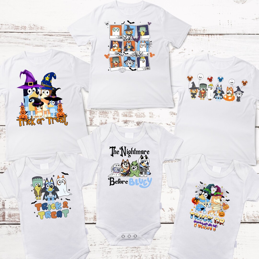 Bluey Shirts and Onesies Infant Bodysuits Bluey Toddler - Etsy