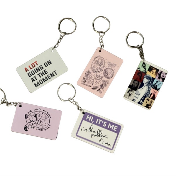 Karma Taylor Keychain - Etsy