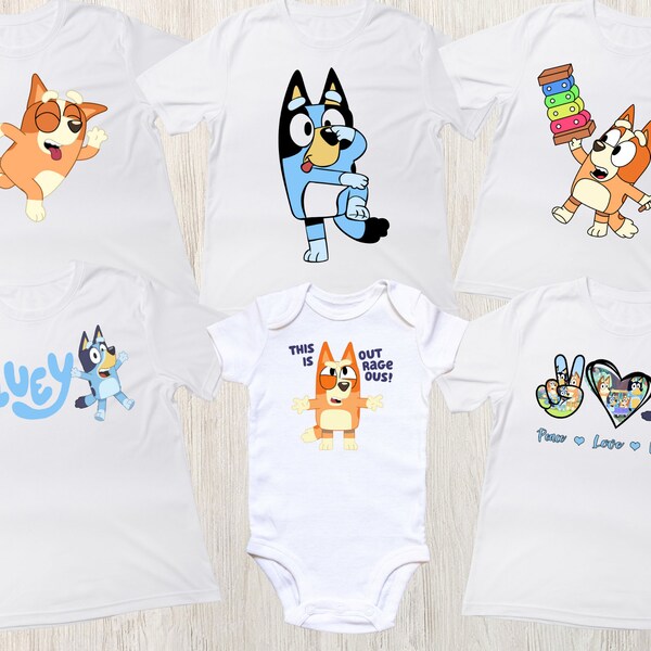Baby Bluey Clothes - Etsy