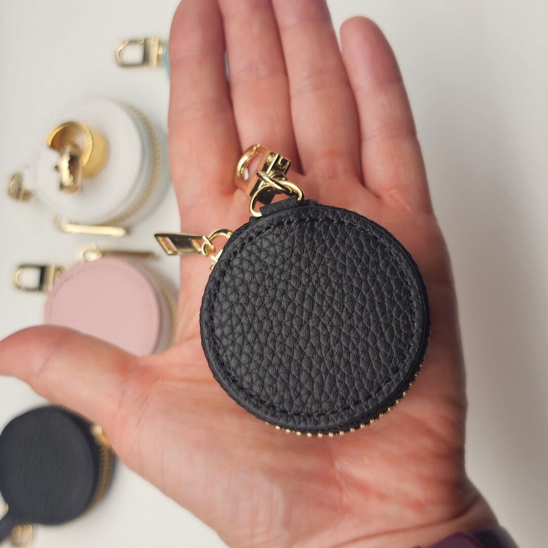Ring Holder Mini Circle Travel Jewelry Ring Holder Pouch - Etsy