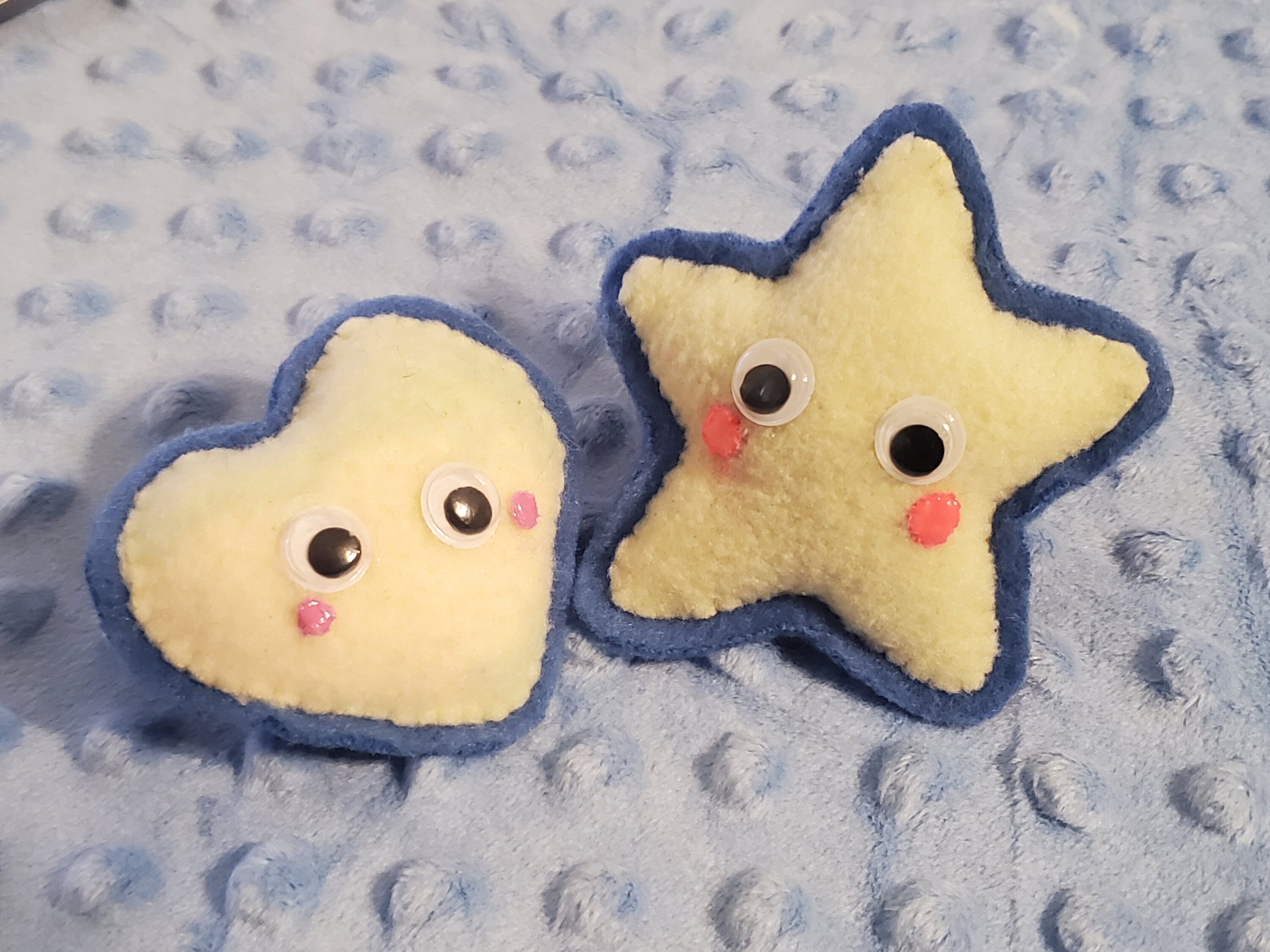 Kidcore Star and Heart Pin - Etsy