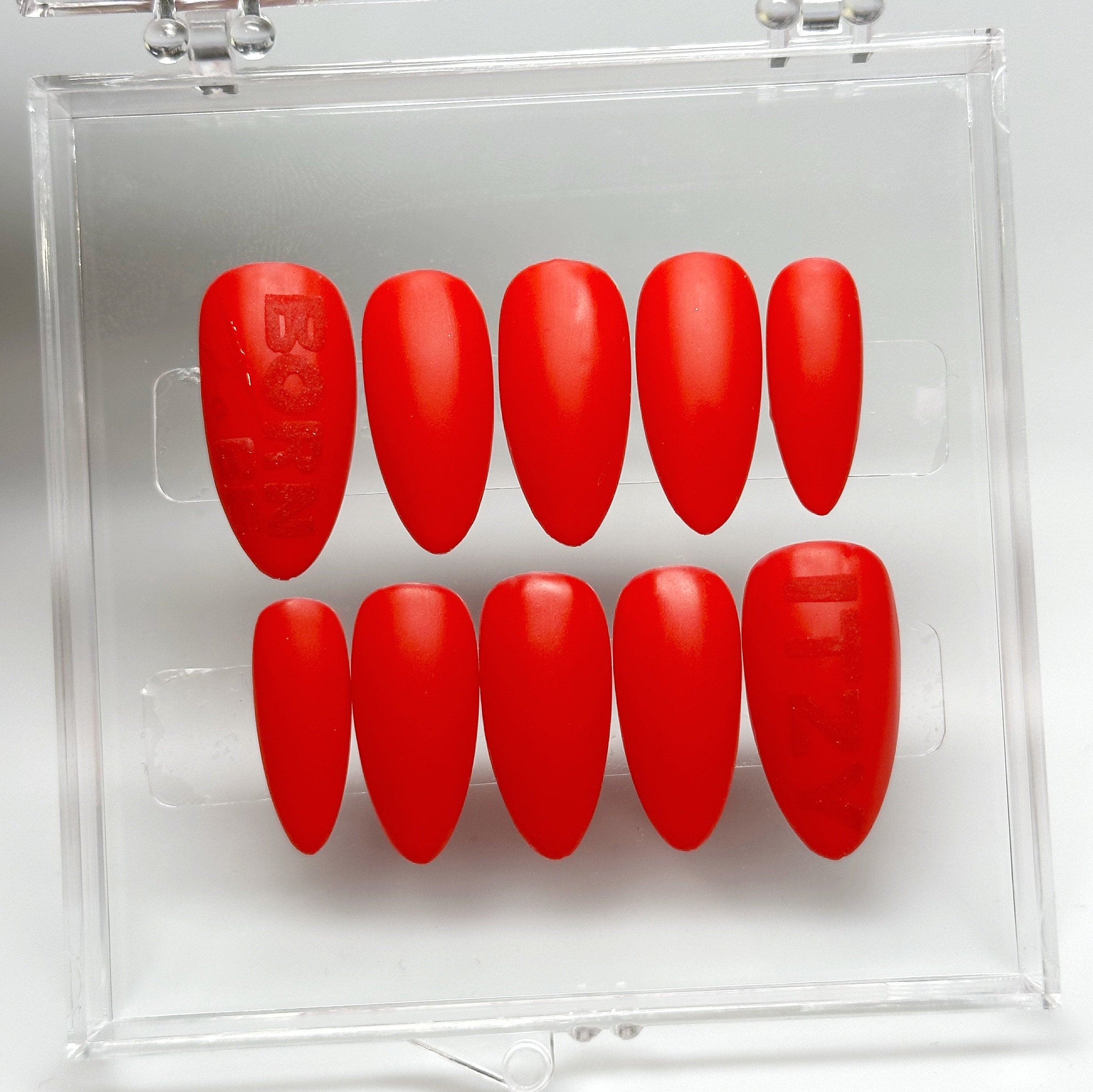 Itzy Born to Be Inspired Nails Kpop Nails Solid Press on Nails Gel X ...