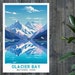 Glacier Bay National Park Vintage Travel Poster Print Wall Art Gift ...