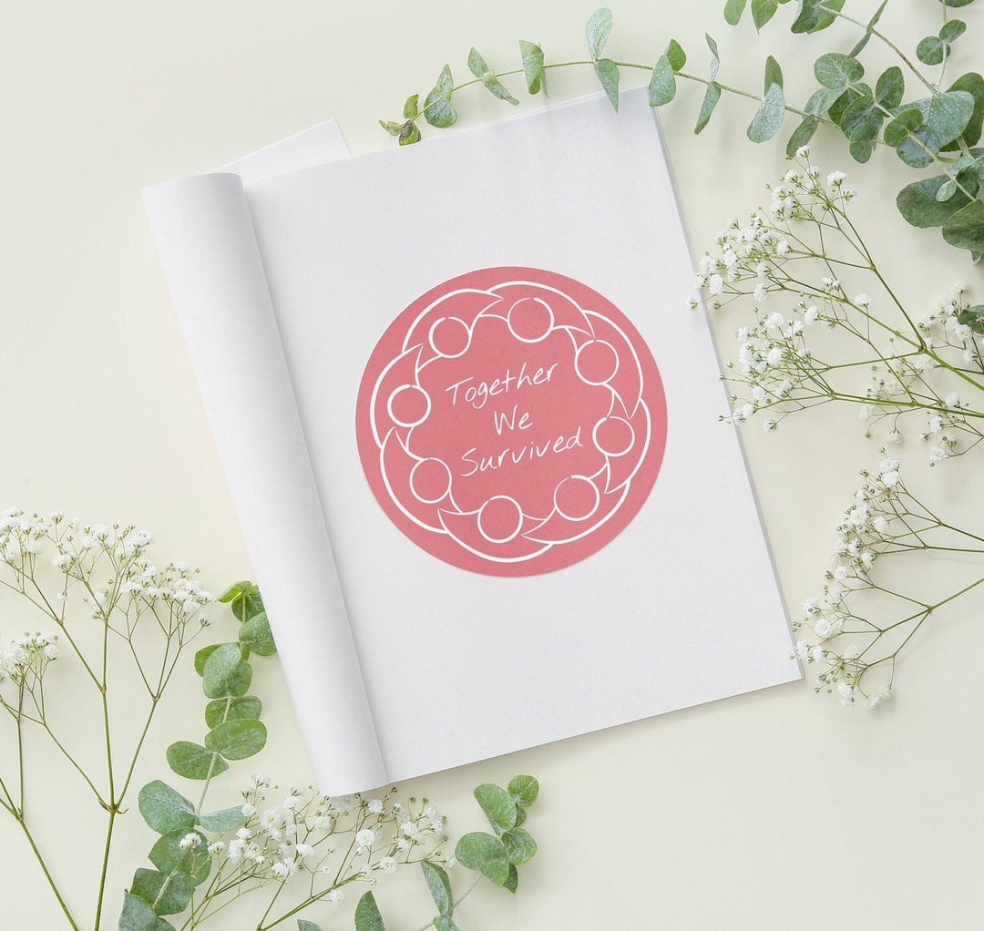 Together We Survived Dissociative Identity Disorder Pink and White ...