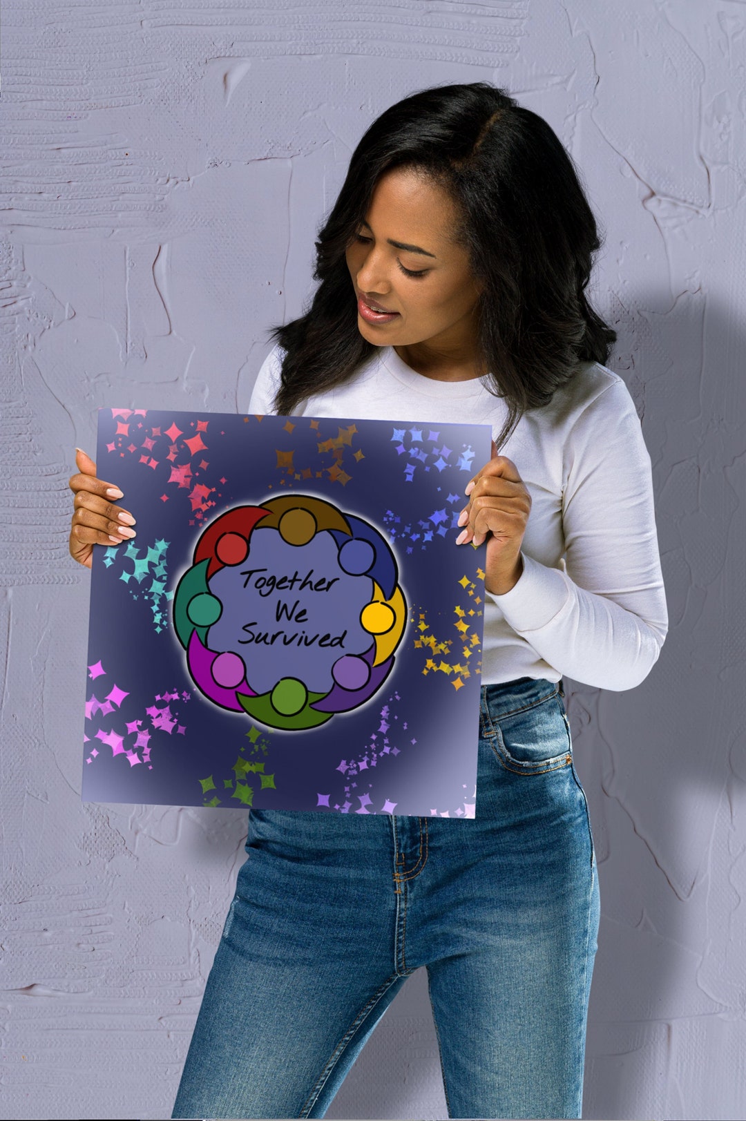 Together We Survived Dissociative Identity Disorder System Wall Print ...