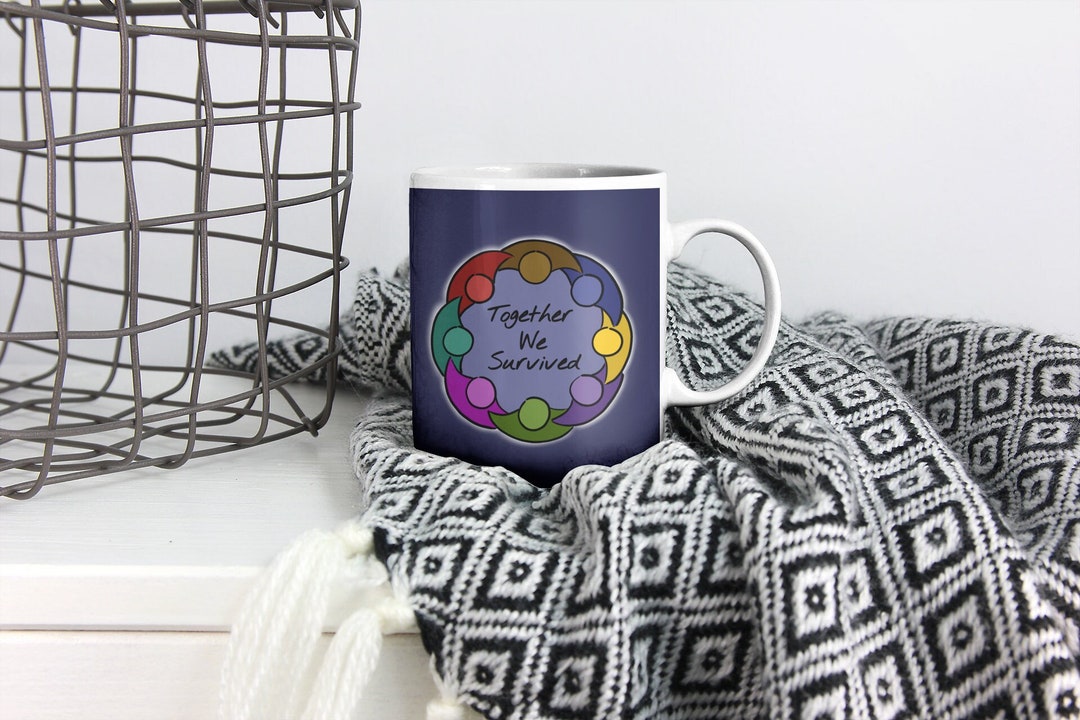 Together We Survived Dissociative Identity Disorder Coffee Mug, DID ...