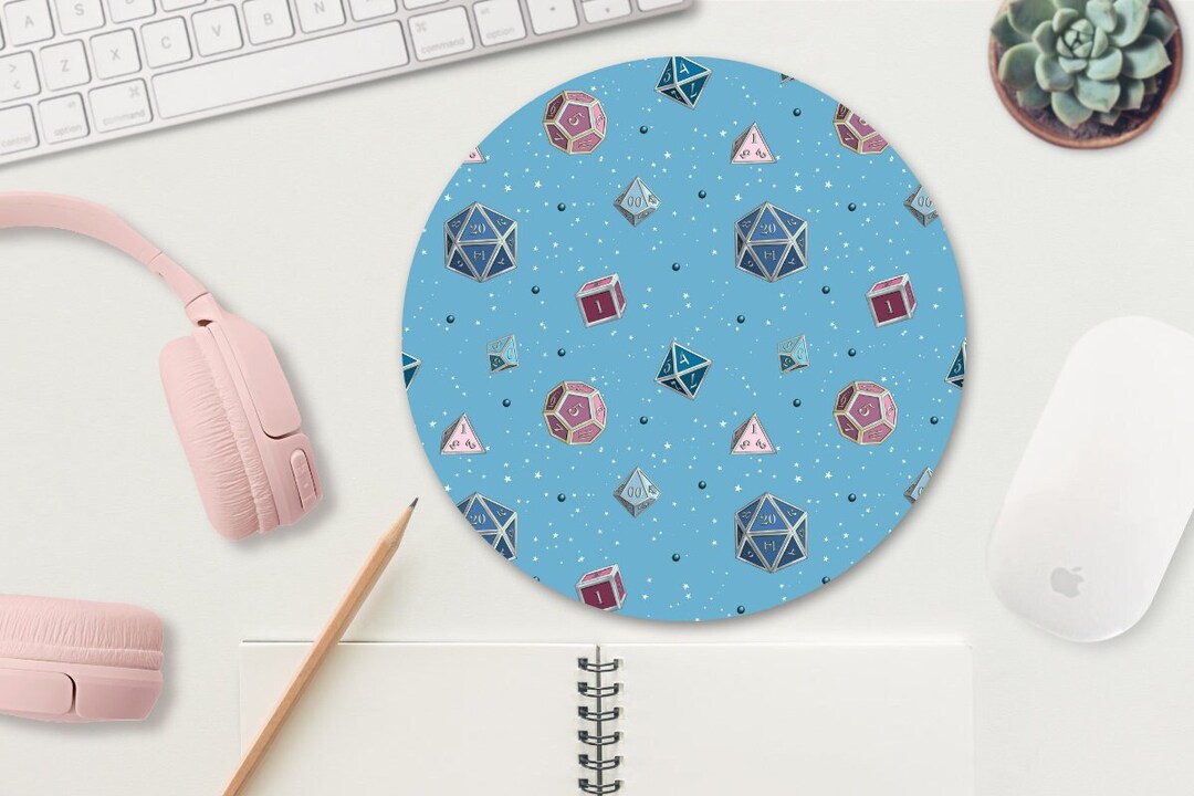 D20 Transgender Pride Dnd Dice Mouse Pad, Dungeons and Dragons Geek ...