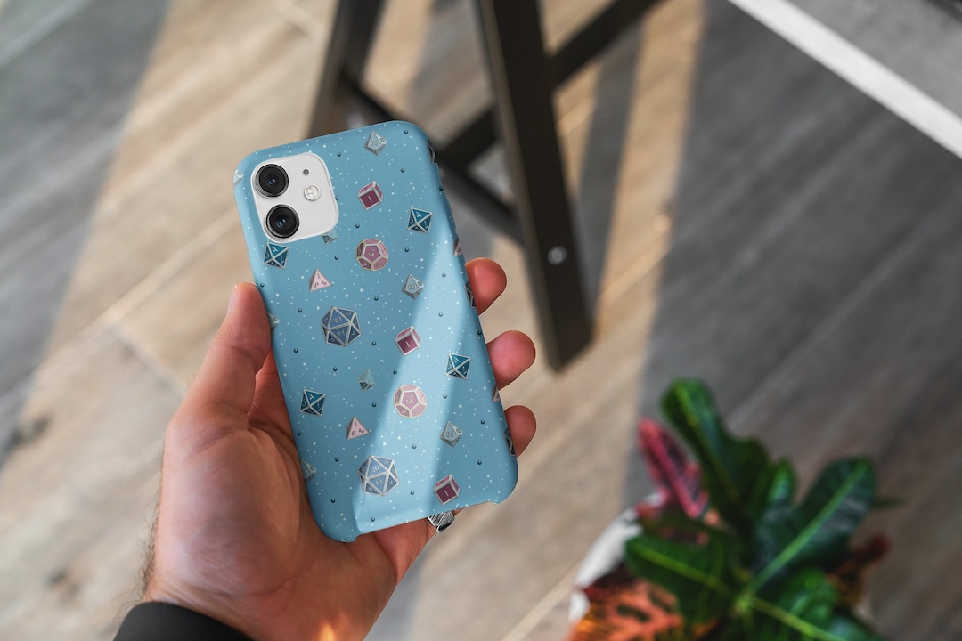 D20 Transgender Pride Dnd Dice iPhone Case, Dungeons and Dragons DM ...