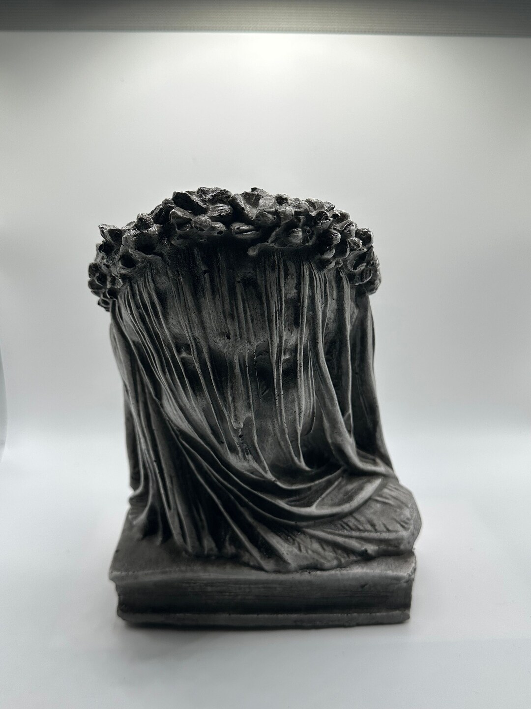 Veil Lady Concrete Planter Statue - Etsy