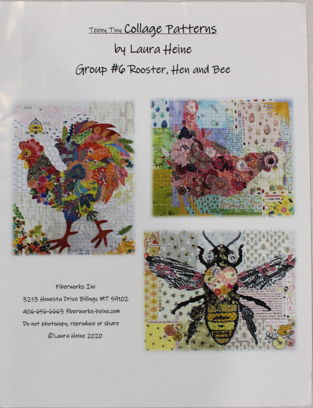 Fabric Collage Kit - Etsy