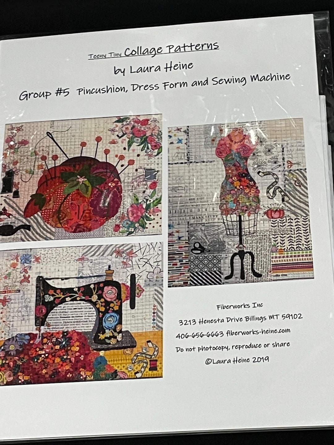 Fabric Kit and Pattern for Laura Heine’s Teeny Tiny Sewing Machine - Etsy