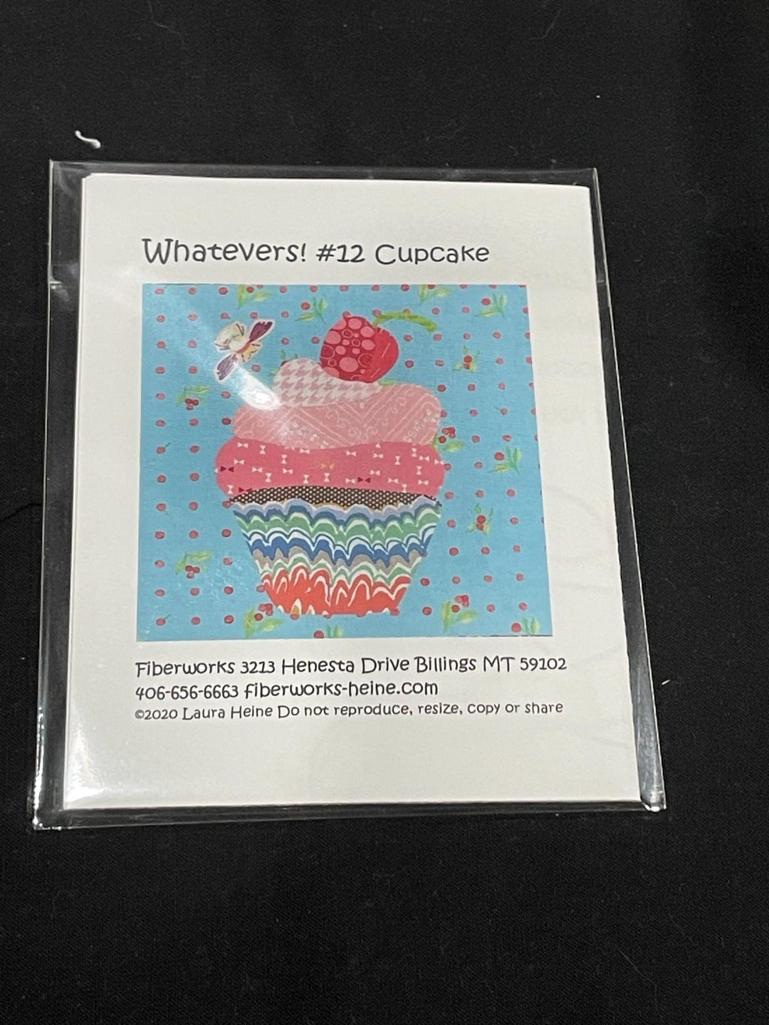 Cupcake Whatever #12 Fabric Kit & Pattern - Etsy