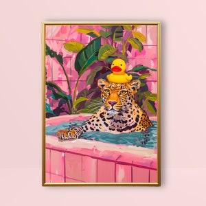 Leopard Bathroom - Etsy