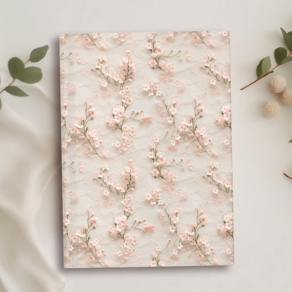 Aesthetic Pink Notebook - Etsy