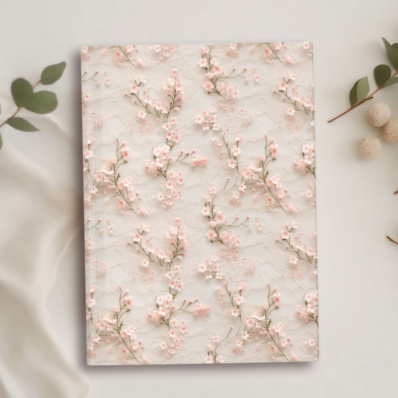 Aesthetic Pink Notebook - Etsy