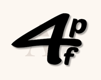 4PF Vinyl Car Decal Four Pockets Full Car Decal - Etsy