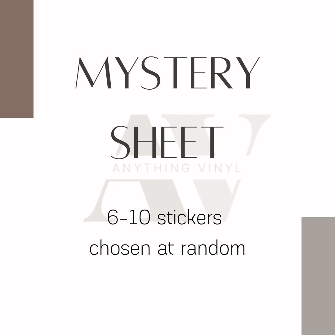 Mystery Sheets - Etsy