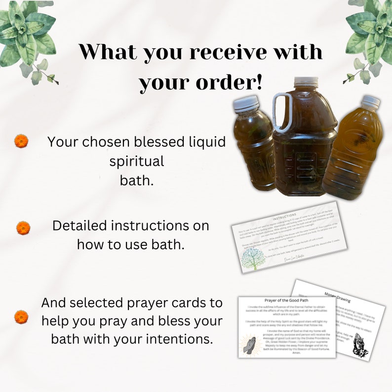 Spiritual Cleansing Bath, Fixed Bath, Spiritual Bath, Spiritual Cleanse ...