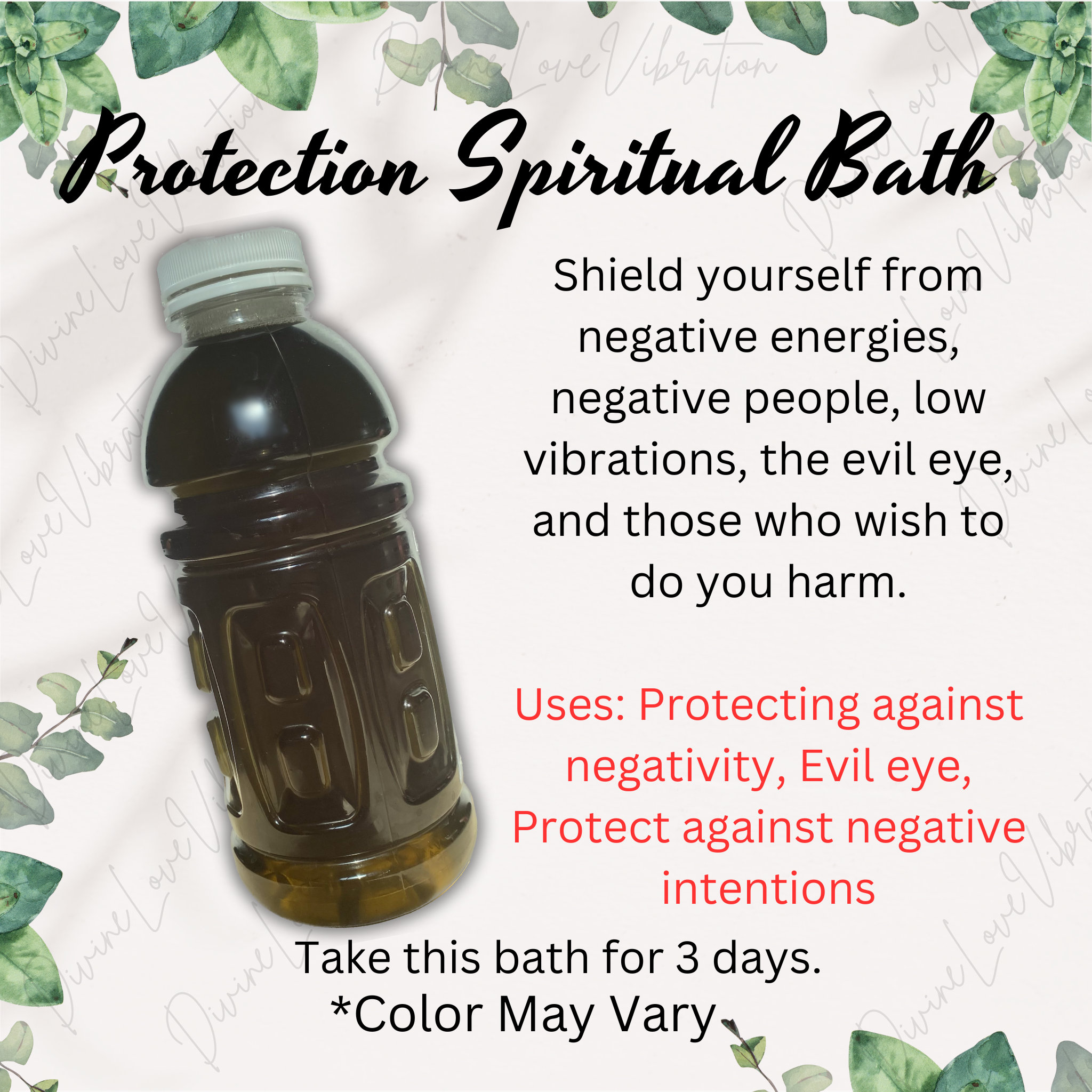 Spiritual Baths, Cleansing Bath, Protection, Road Opening, Uncrossing ...