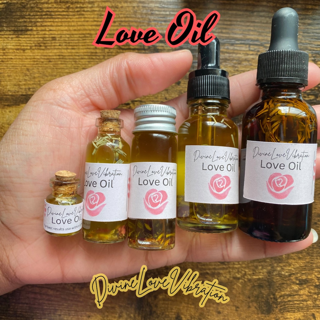 Love Oil, Attraction Oil, Spiritual Oil - Etsy