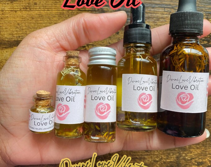 Love Oil, Attraction Oil, Spiritual Oil - Etsy