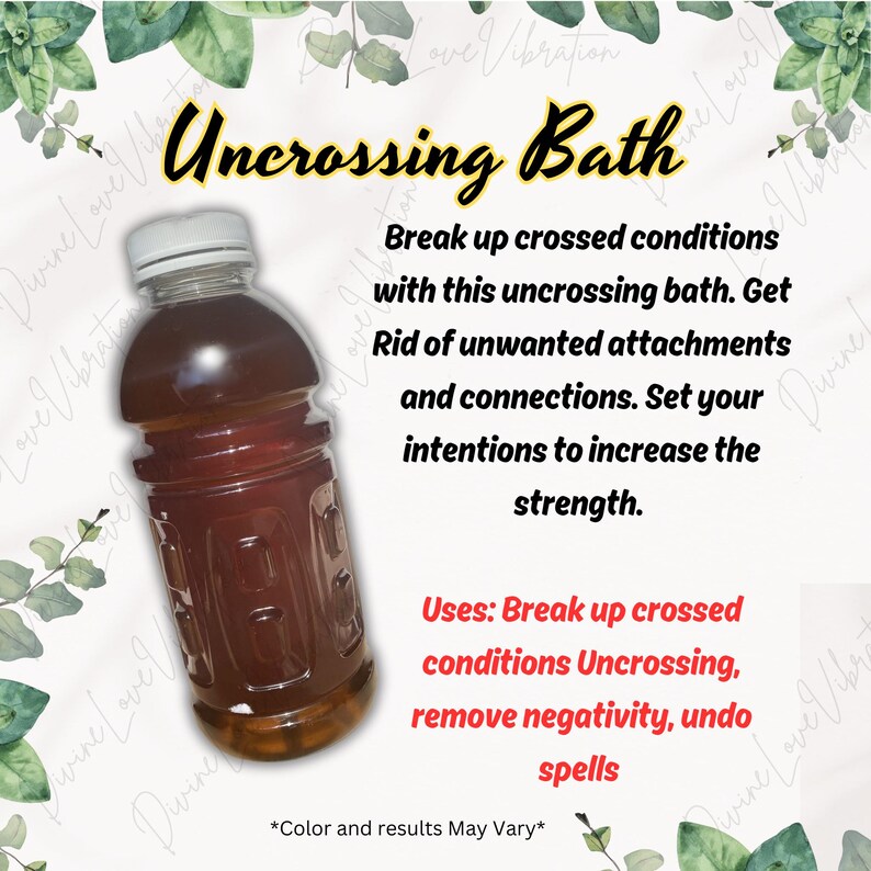 Spiritual Baths, Cleansing Bath, Protection, Road Opening, Uncrossing ...