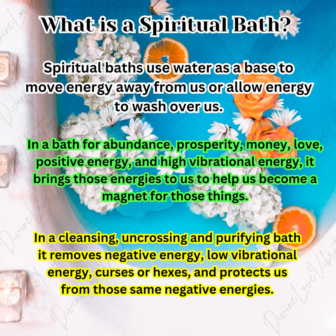 Abundance Spiritual Bath, Spiritual Bath, Success Bath, Sweet Bath ...